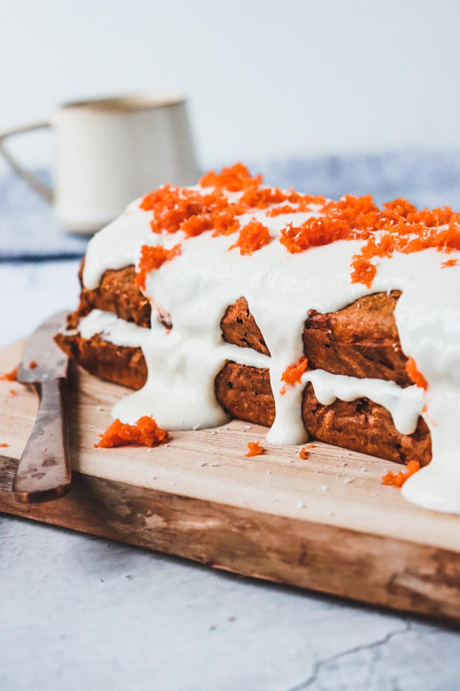 Wortelcake - Healthy Habits Celien